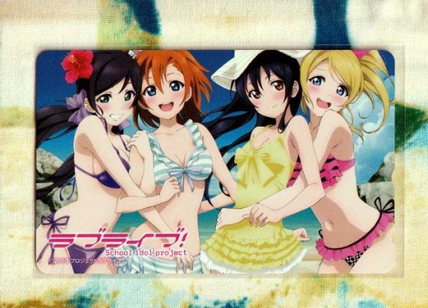 Yahoo!オークション - (Y33-4) ラブライブ 水着の美少女 テレカ 3