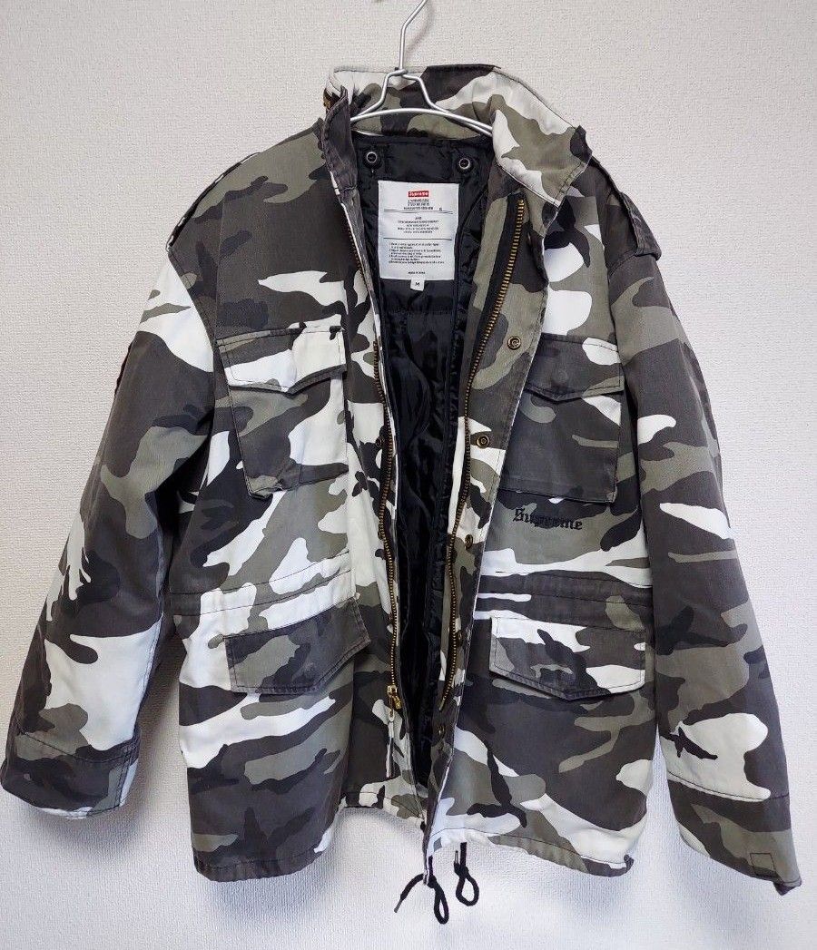 Supreme Slayer Eagle M-65 Jacket M 白 カモ 迷彩柄ホワイト Supreme Slayer Eagle M-65 Jacket M 白 カモ 迷彩柄ホワイト