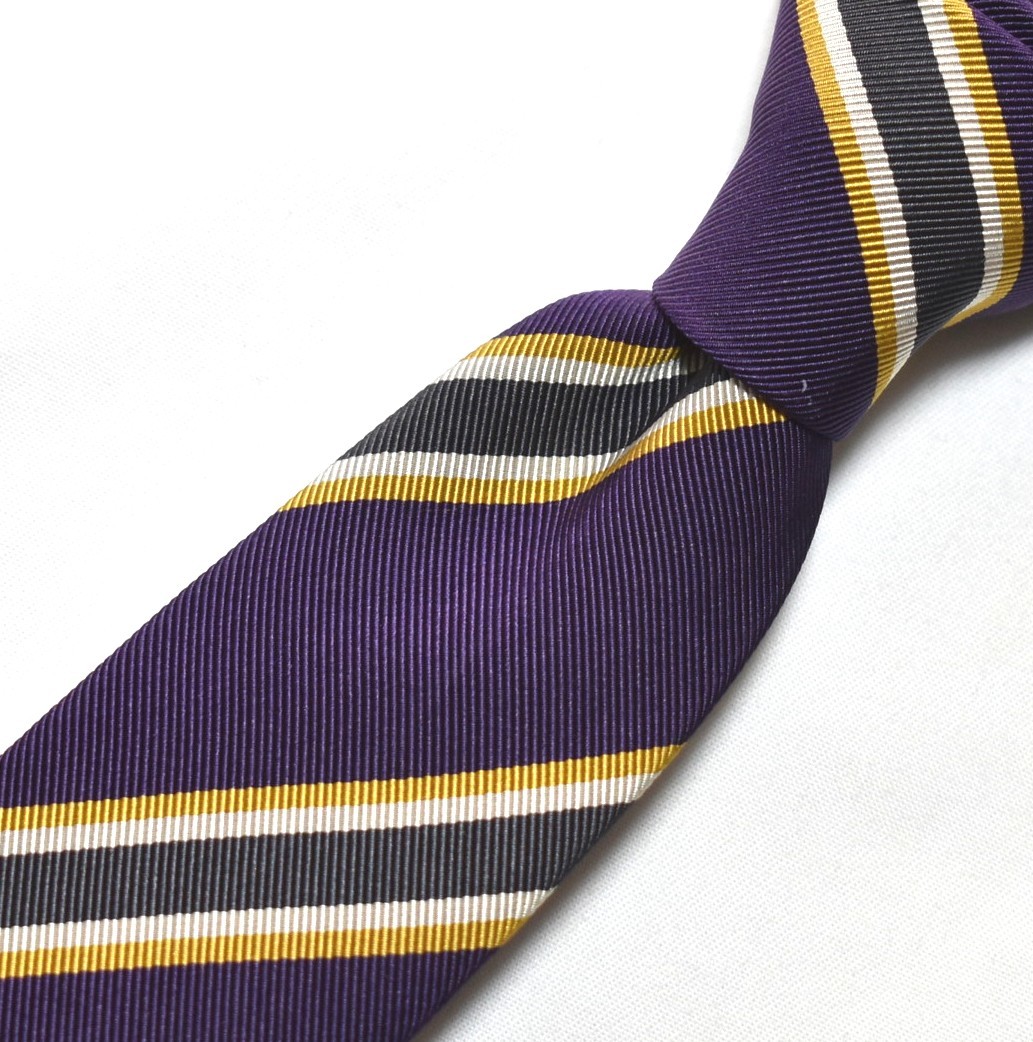 Yahoo!オークション - X082 ZARA MAN ネクタイ ストライプ柄