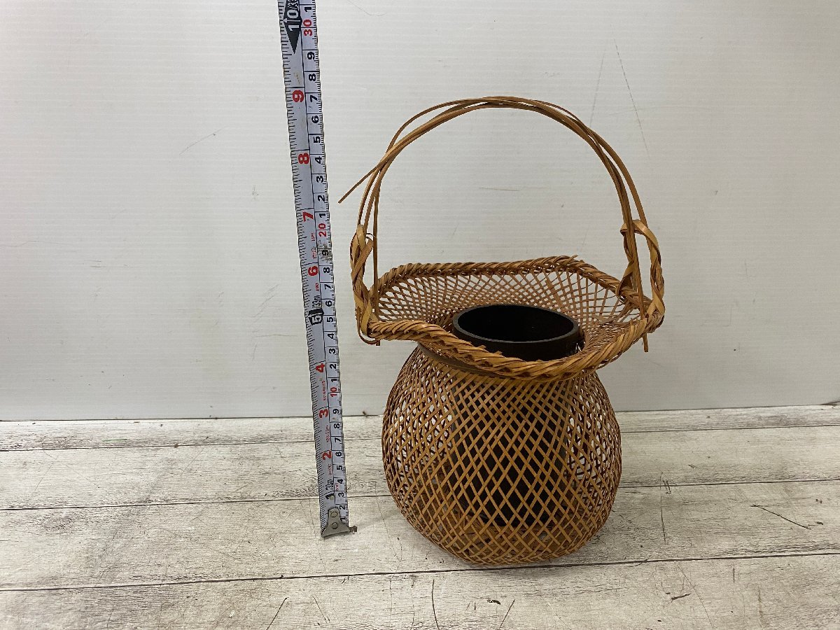 Yahoo!オークション - pmi 100 花籠 竹籠 竹細工 竹製 茶道具 華道具 ...