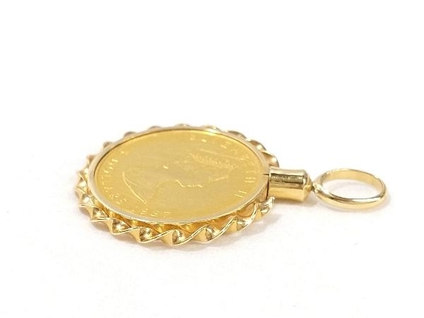 Yahoo!オークション - K24 K18 ゴールド (総4.2g) メイプルリーフ コイ...