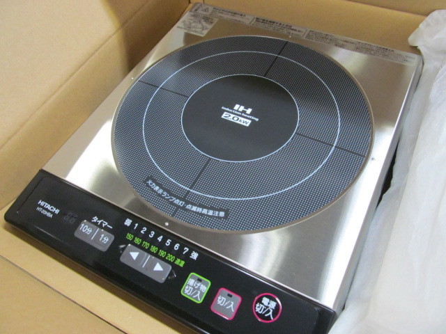 Yahoo!オークション - HITACHI 日立 IHクッキングヒーター 1口ビルトイ...