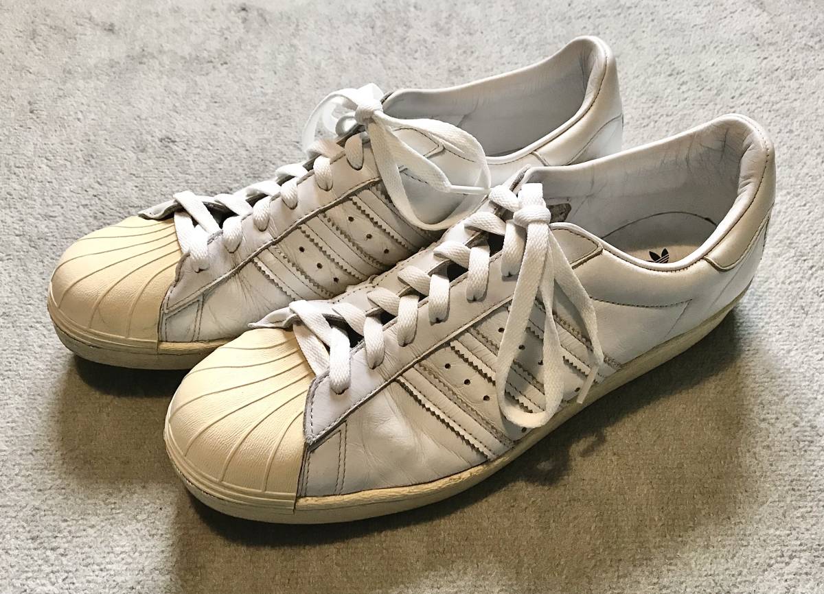 Yahoo!オークション - アディダス スーパースター オールホワイト adid...