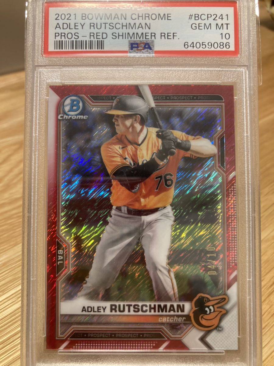 Yahoo!オークション - 【PSA 10】Adley Rutschman 2021 Topps Bowman C...