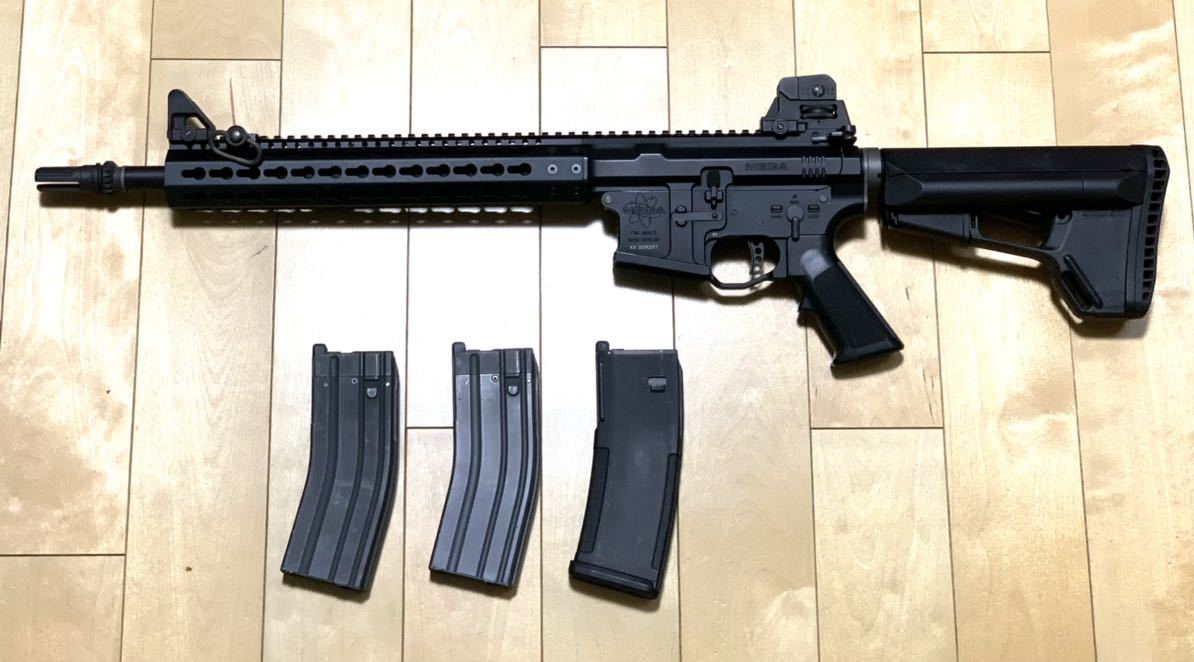 Yahoo!オークション - KSC MEGA ARMS MKM AR-15 ガスブローバックガン ...