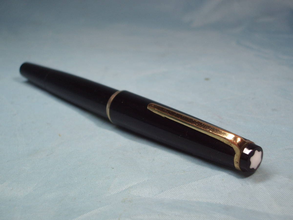Yahoo!オークション - モンブラン No32 585 14kペン先 吸引式 ユーズド...