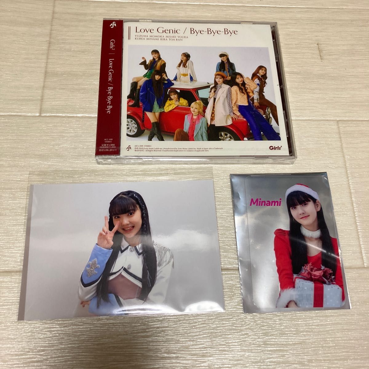 girls2 CD通常盤 クリアカード フォト【菱田未渚美】｜PayPayフリマ