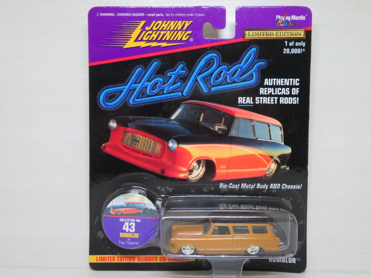 Yahoo!オークション - RUMBLUR HOT RODS #43 JOHNNY LIGHTNING
