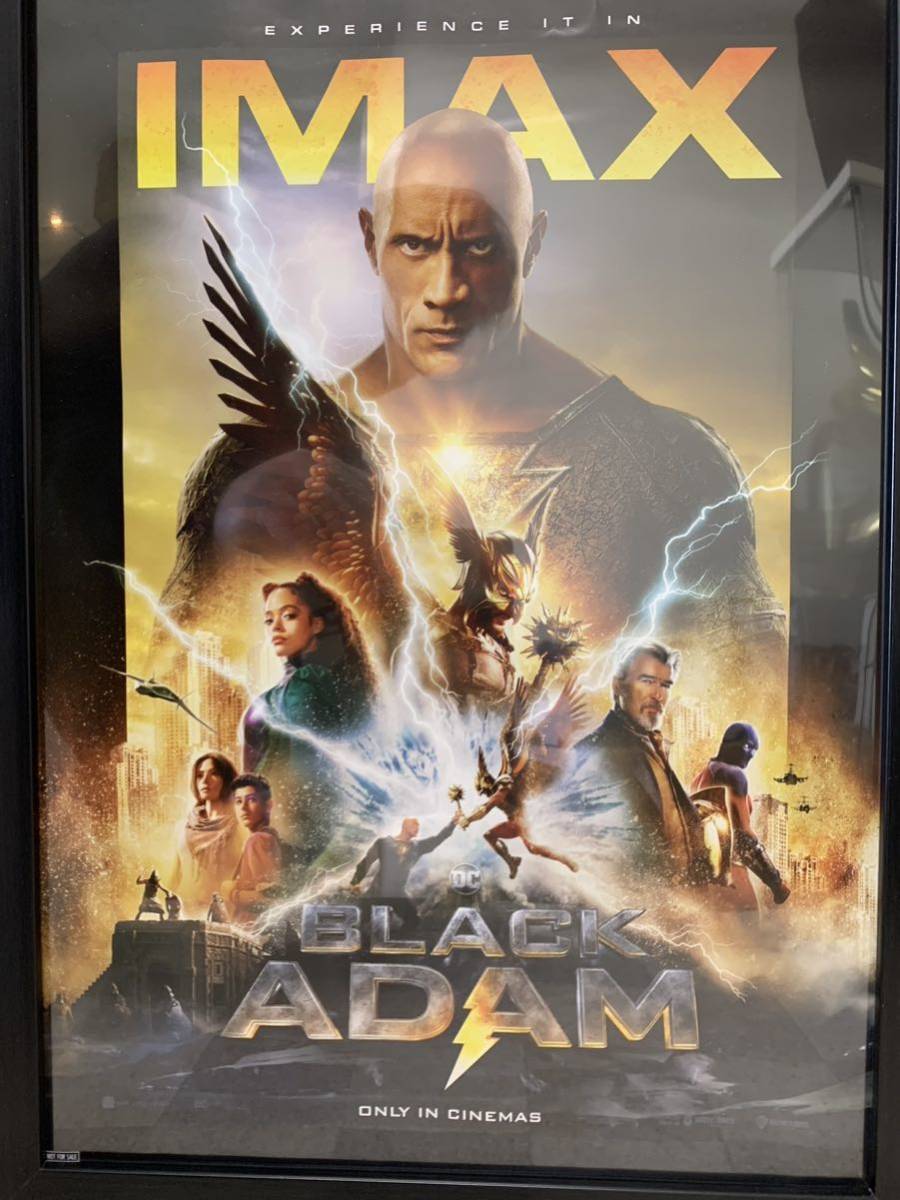 Yahoo!オークション - ブラックアダムIMAX来場記念・A3ポスター・非売...