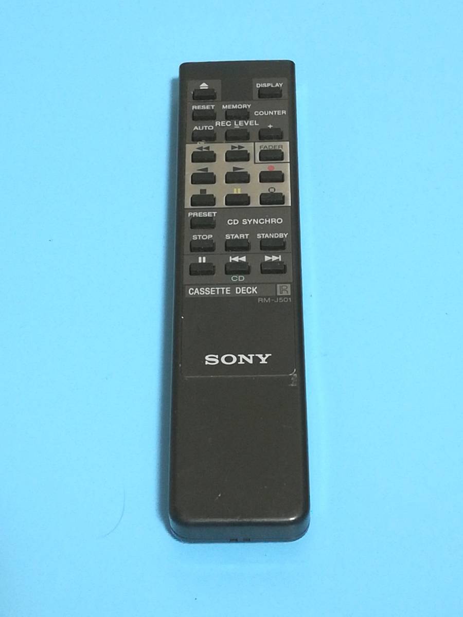 Yahoo!オークション - 12s23 除菌・清掃済 SONY リモコン RM-J501 カ...