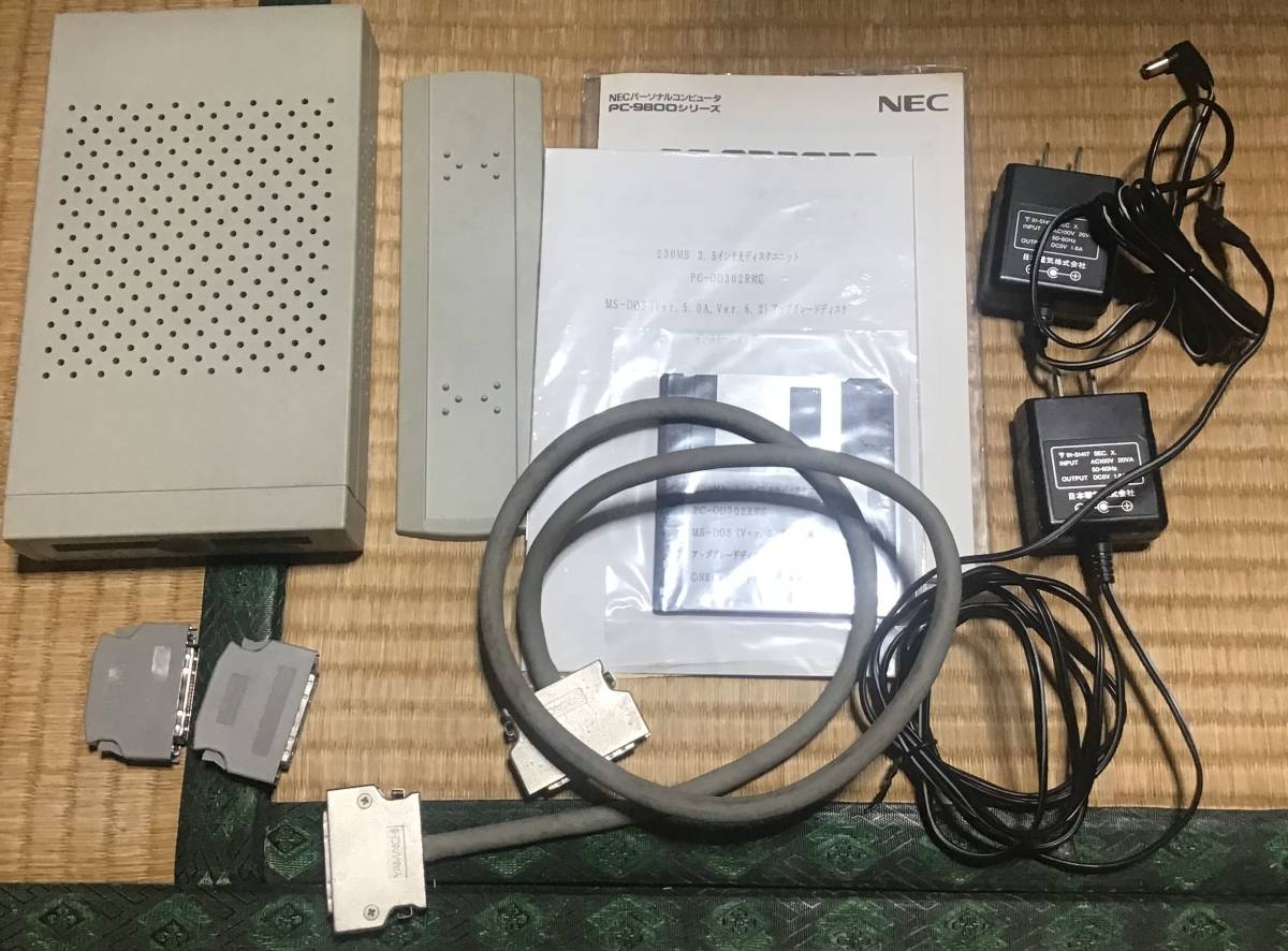 Yahoo!オークション - NEC 3.5インチ 外付け光ディスクユニット MOド...