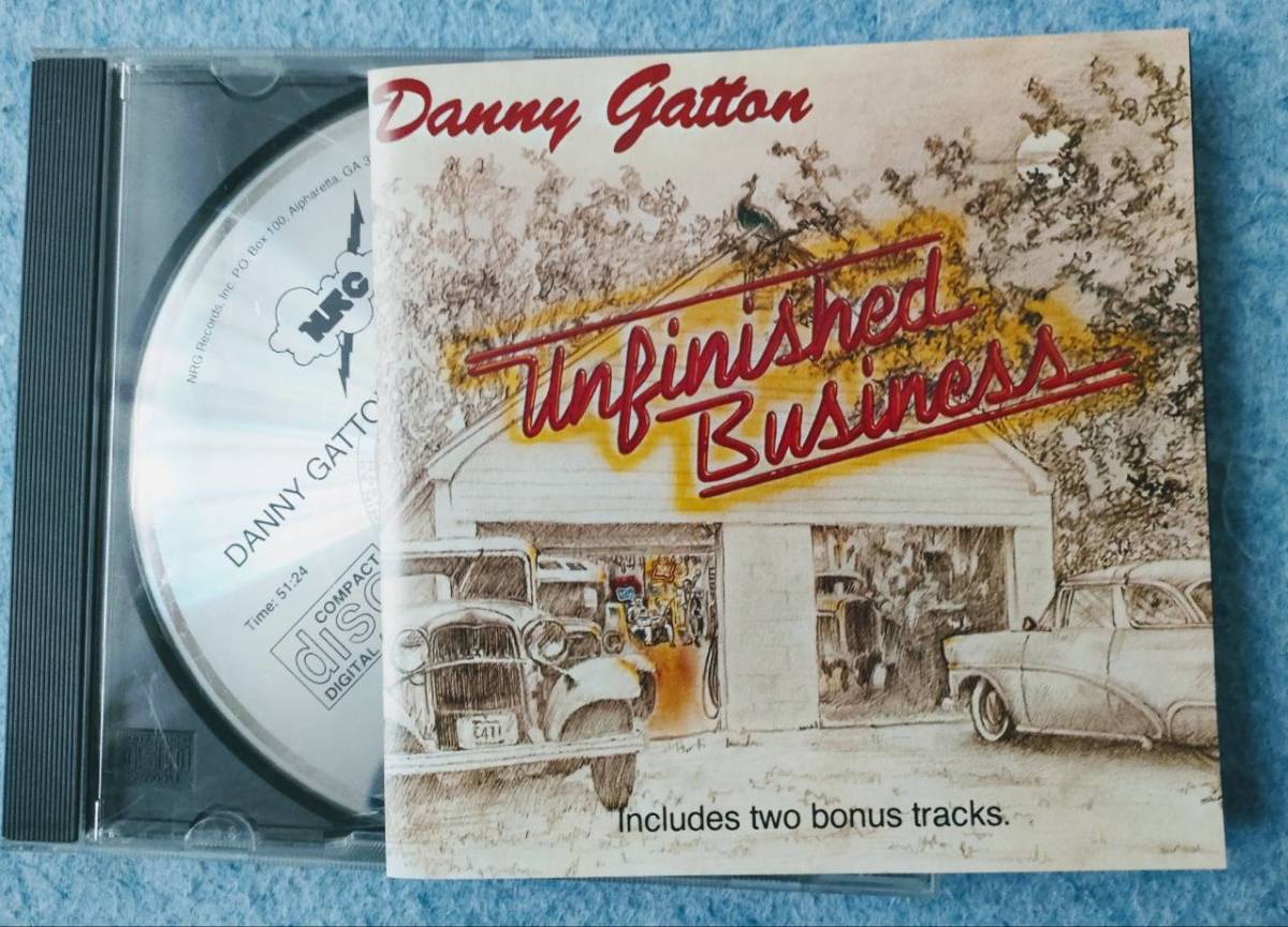 Yahoo!オークション - Danny Gatton / Unfinished Business [NRG Recor...