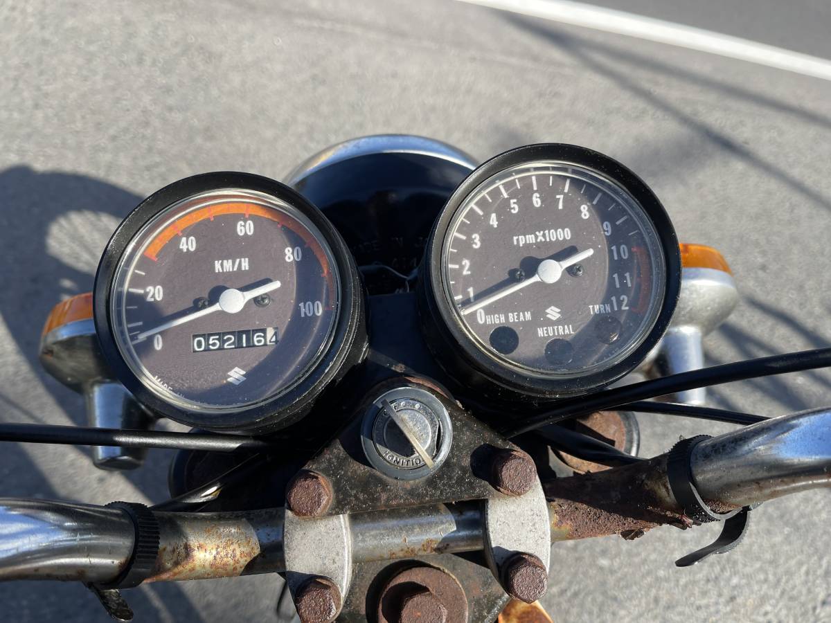 Yahoo!オークション - ススキ RG50 E 空冷 2サイクル 旧車 書付き 不...