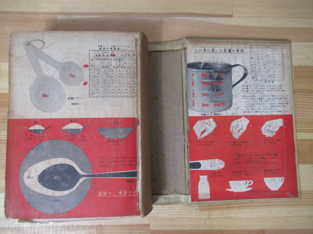 Yahoo!オークション - U88 古書 料理全書 主婦の友社 昭和31年 料理本 ...