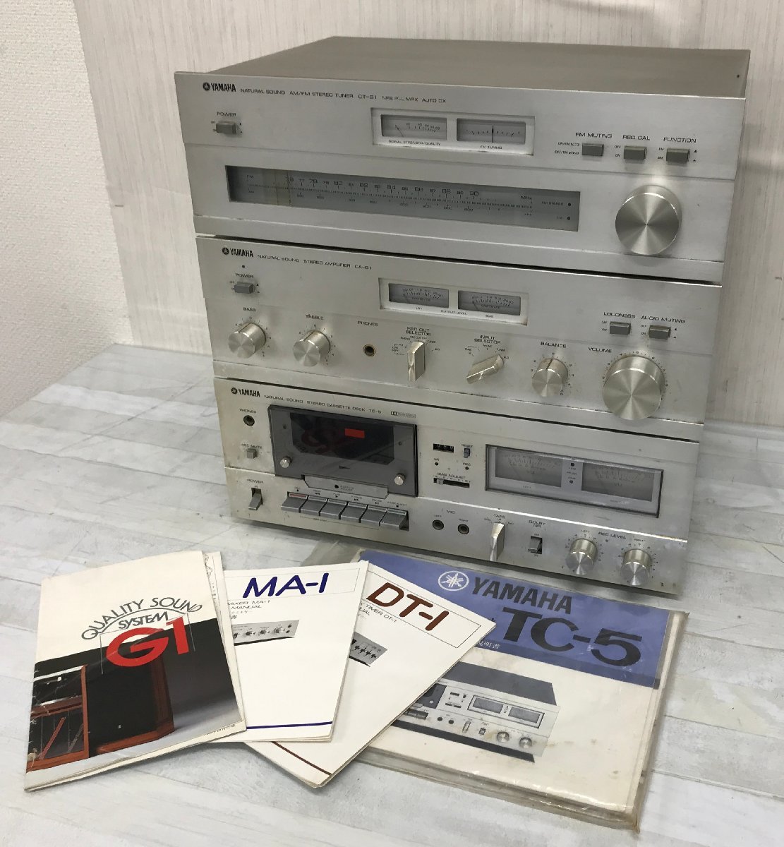 Yahoo!オークション - m1930 現状品 YAMAHA ヤマハ チューナー CT-G1 ...