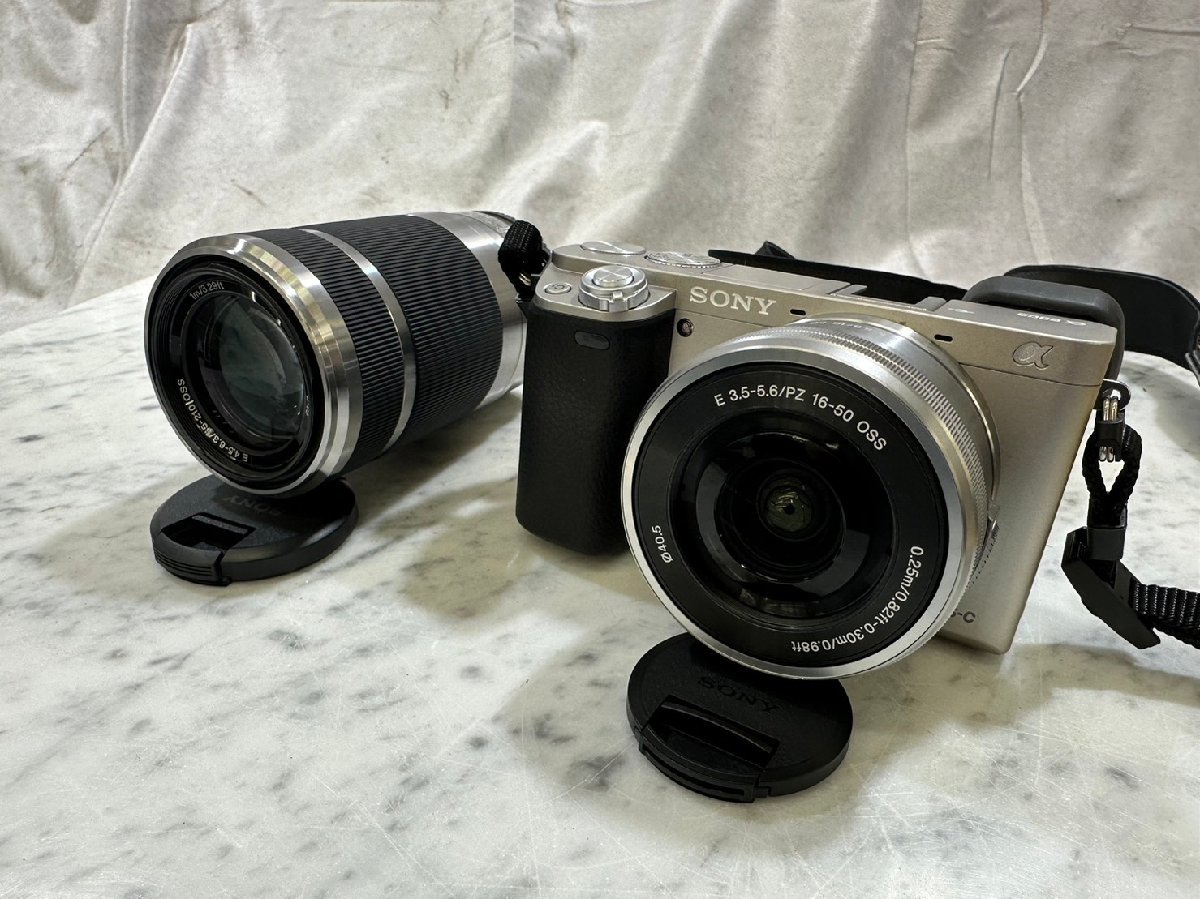 Yahoo!オークション - t1559 現状品 SONY ソニー ILCE-6000 デジタル...