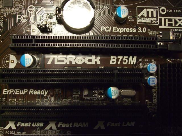 Yahoo!オークション - ASROCK INTEL B75 LGA1155 MicroATXマザー B75M ...