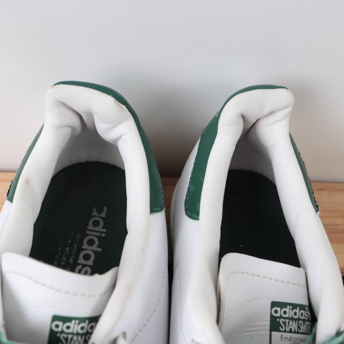 Yahoo!オークション - z769 アディダス スタンスミス ベルクロ US8 1/2...