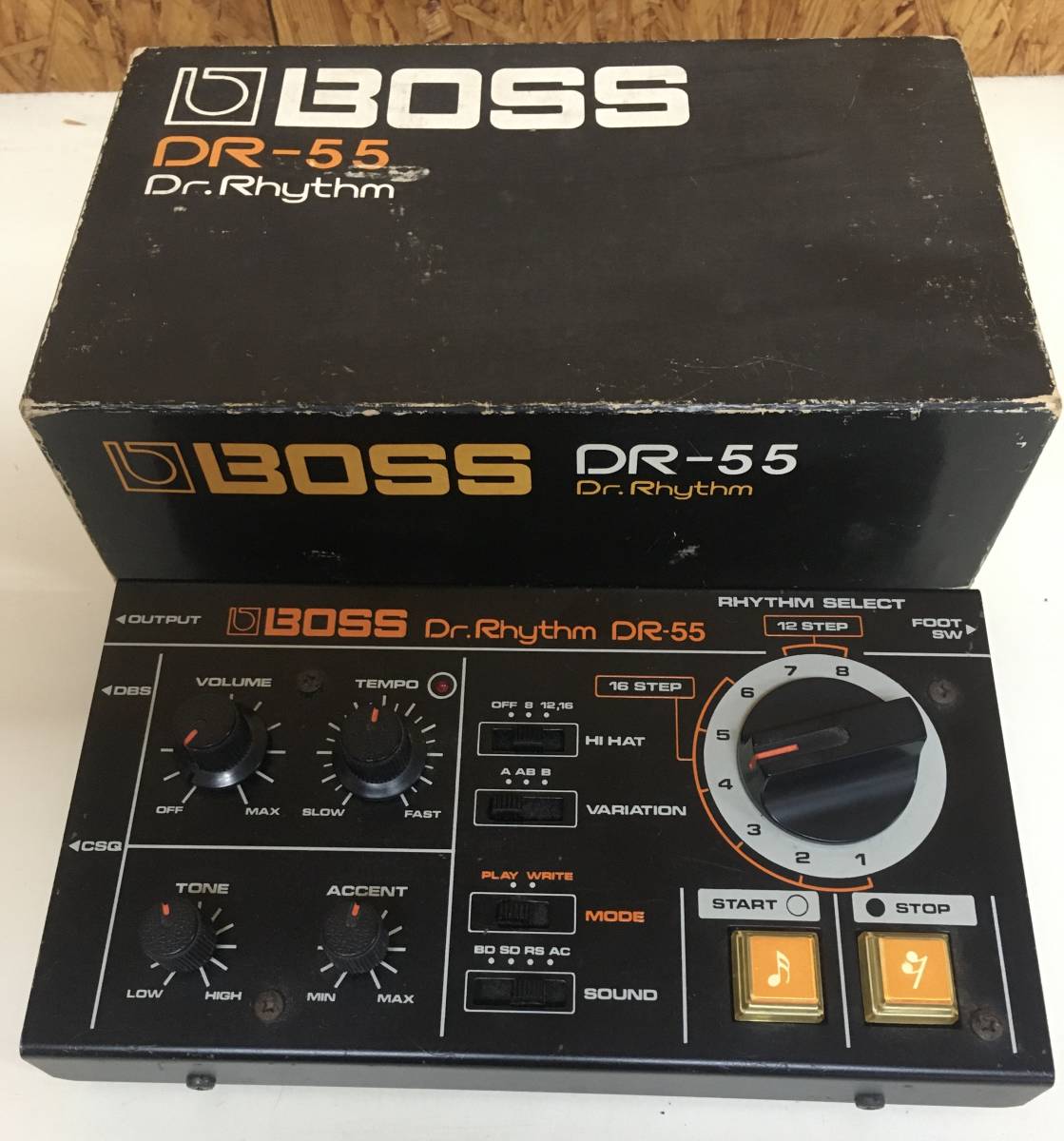 Yahoo!オークション - 【ジャンク】BOSS / DR-55 Dr.Rythm ボス リズム...