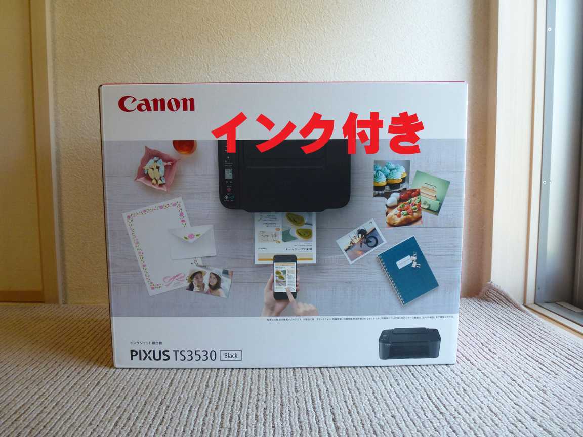 Yahoo!オークション - TS3530 黒 PIXUS インク（BC-365 BC-366）付き ...