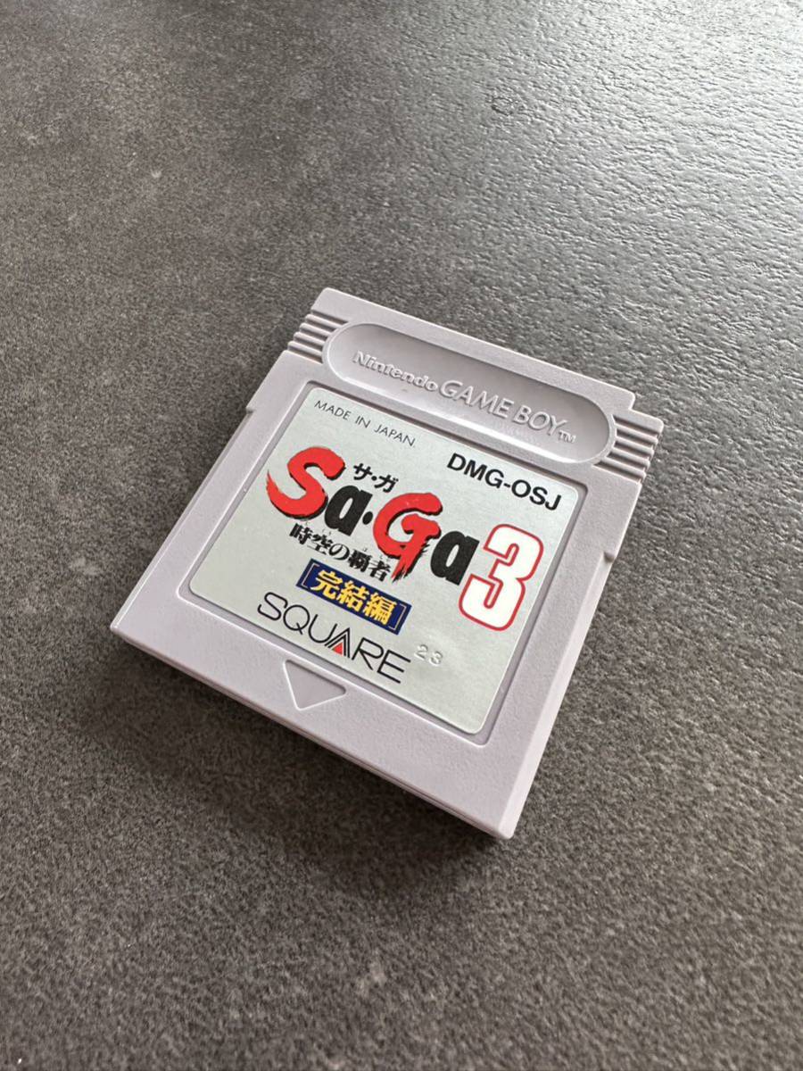 Yahoo!オークション - GB ゲームボーイ サガ3 時空の覇者 SaGa3