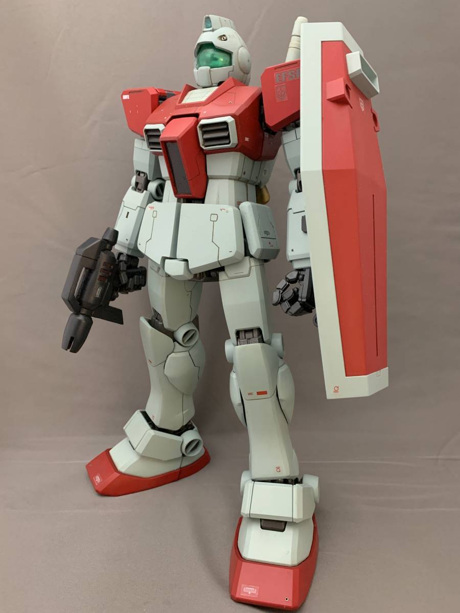 Yahoo!オークション - PG 1/60 RGM-79 ジム PGガンダム改造塗装済み完...