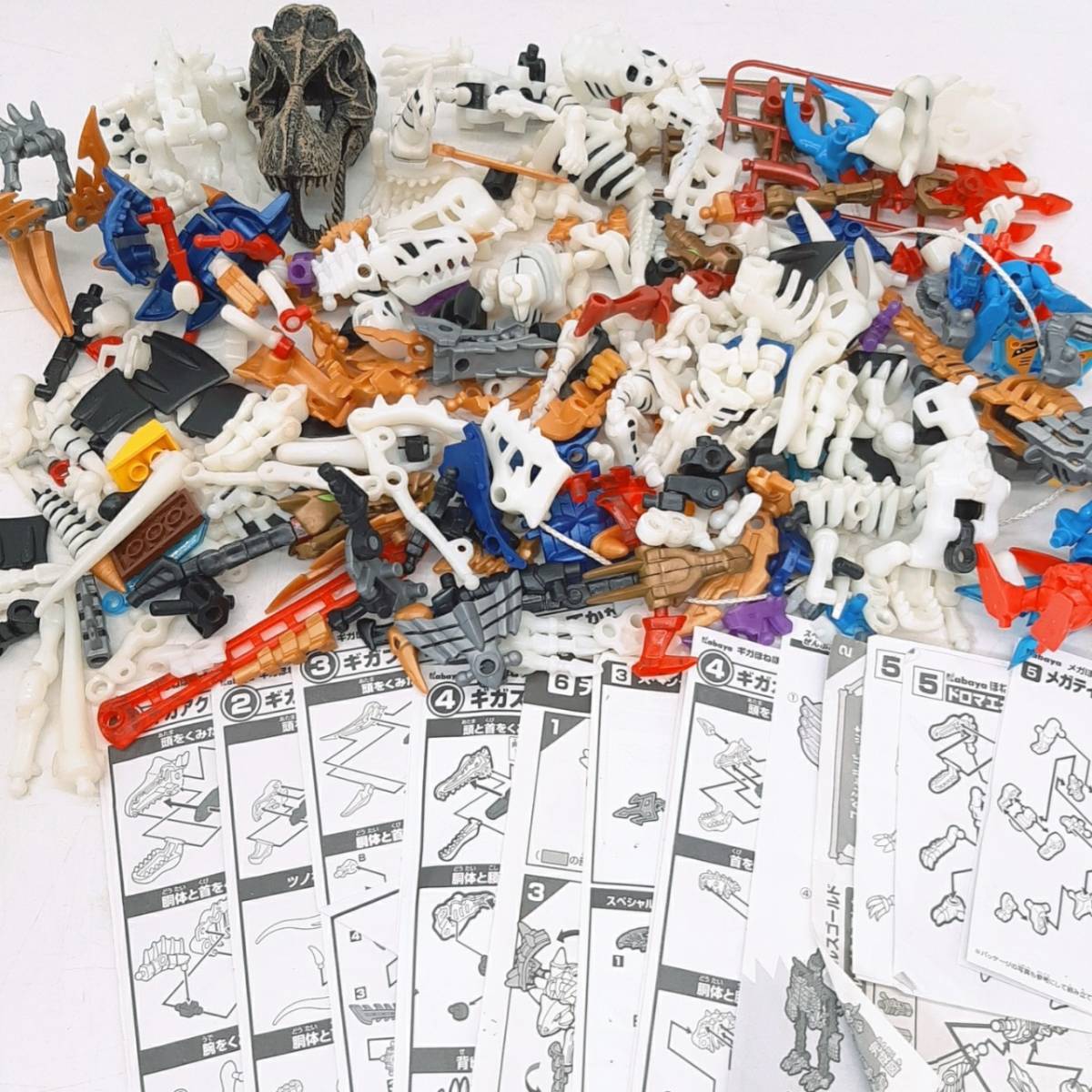 Yahoo!オークション - a384 ギガほねほねザウルス まとめ ジャンク