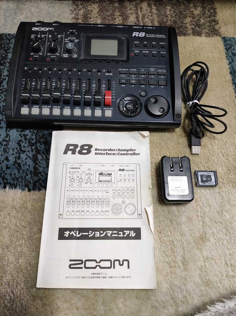 Yahoo!オークション - ZOOM R8 マルチトラックレコーダー 中古