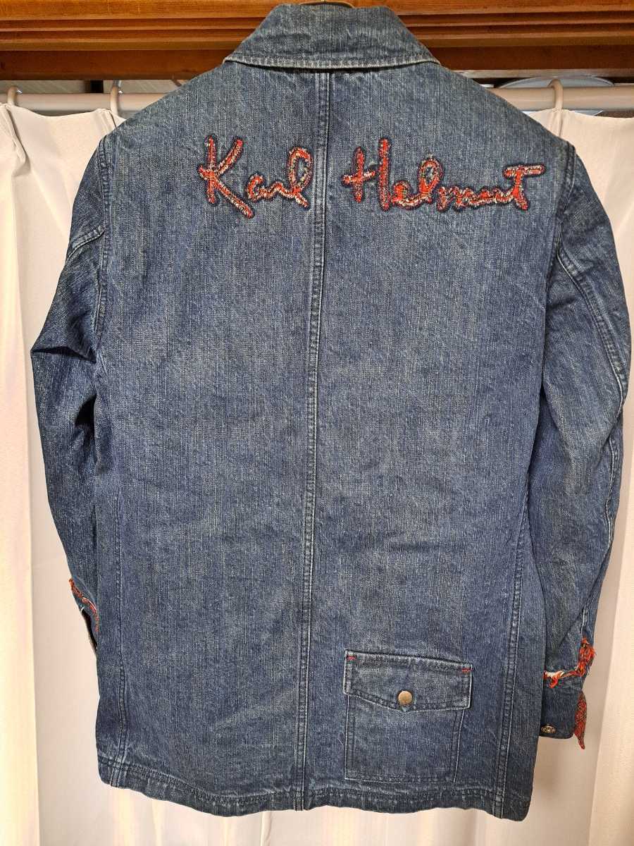 Yahoo!オークション - Karl Helmut カールヘルム デニムカバーオール ...
