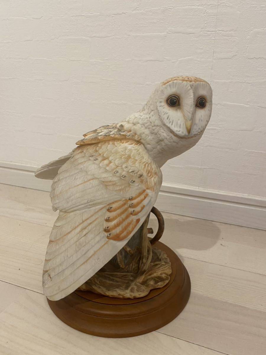 Yahoo!オークション - s1226-1.フクロウ/梟/置物/雑貨/陶器/割れ物/ア...