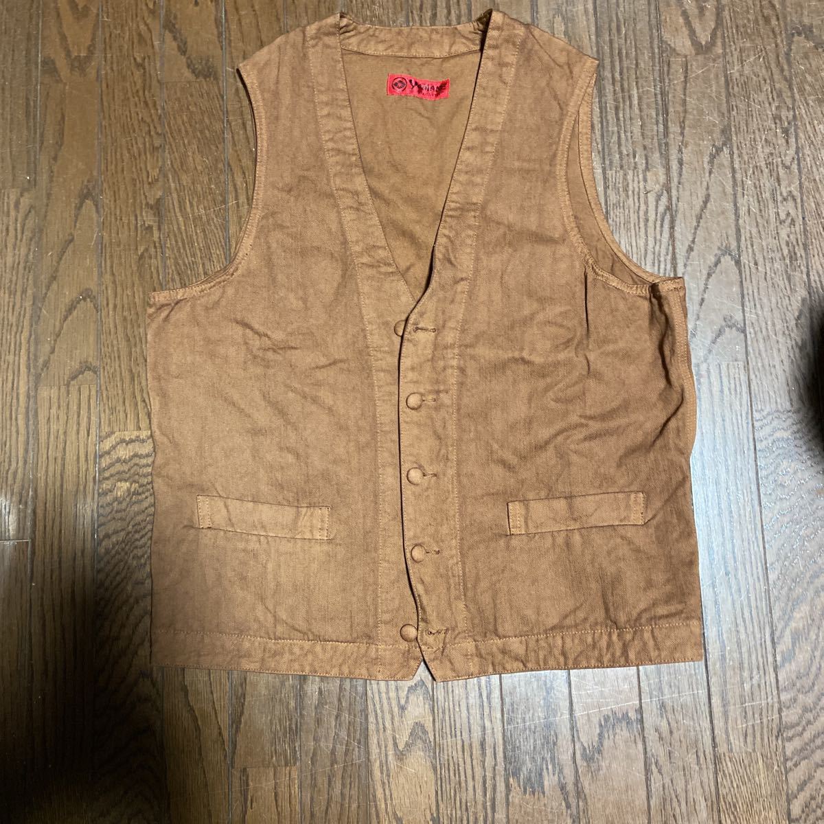 Yahoo!オークション - EVISU ヤマネ 柿渋ベスト サイズ 40