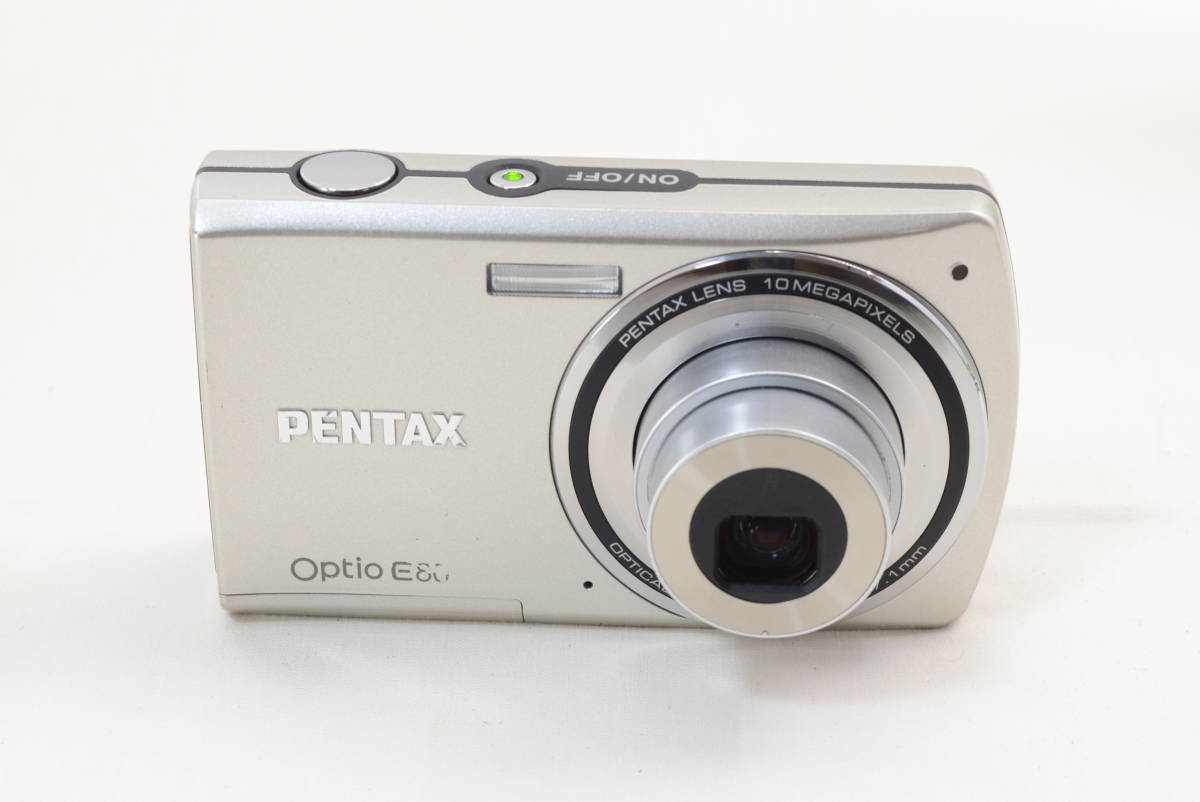 Yahoo!オークション - 【ecoま】ペンタックス PENTAX OPTIO E80 単三電...