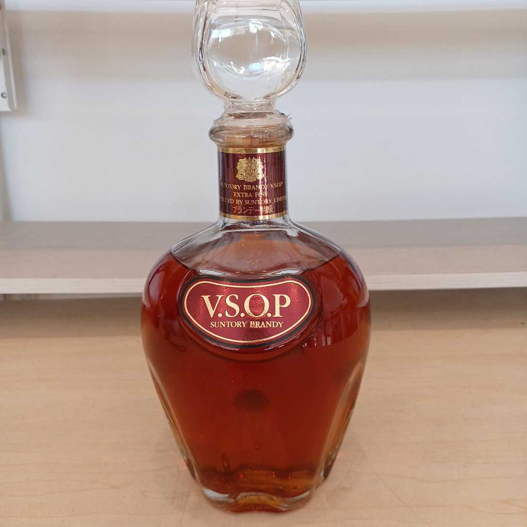 a 未開栓 SUNTORY サントリー 特級 VSOP ブランデー 500ml 40% コレクション アルコール ジャパニーズウイスキー(中古)のヤフオク落札情報