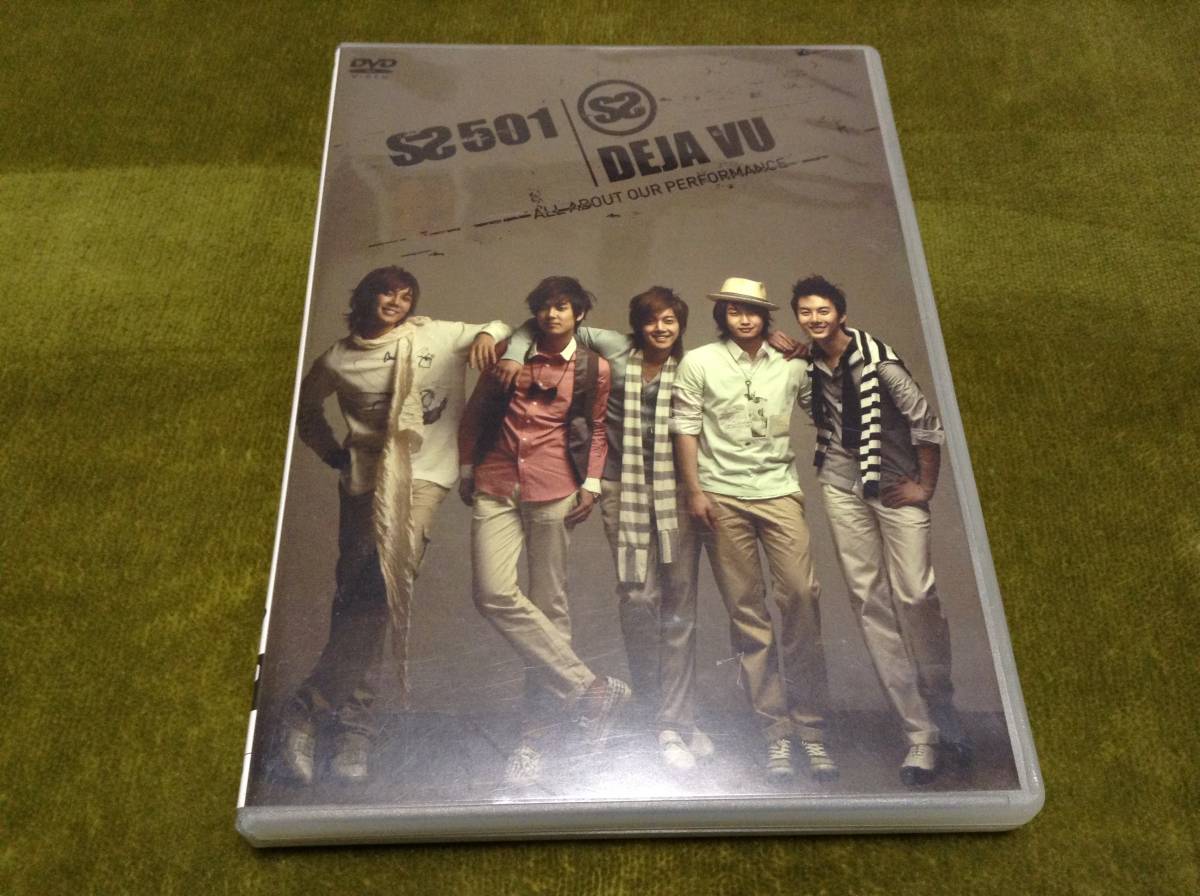 Yahoo!オークション - SS501 DEJA VU DVD+CD 2枚組 discキズ有 国内正...