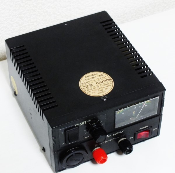 Yahoo!オークション - DAIWA PS-50T 安定化電源 13.8V 連続4.2A MAX5.2...