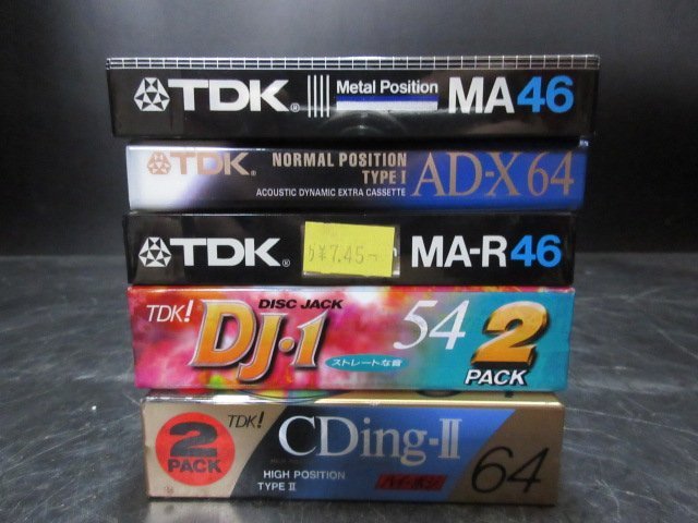 Yahoo!オークション - 未使用 TDK MA46 メタルポジション AD-X64 MA-R4...