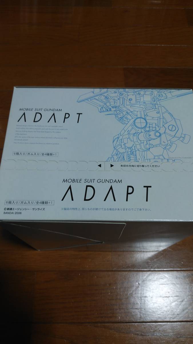 代購代標第一品牌－樂淘letao－未開封 機動戦士ガンダム ADAPT アダプト 1BOX (6個入り) バンダイ 食玩