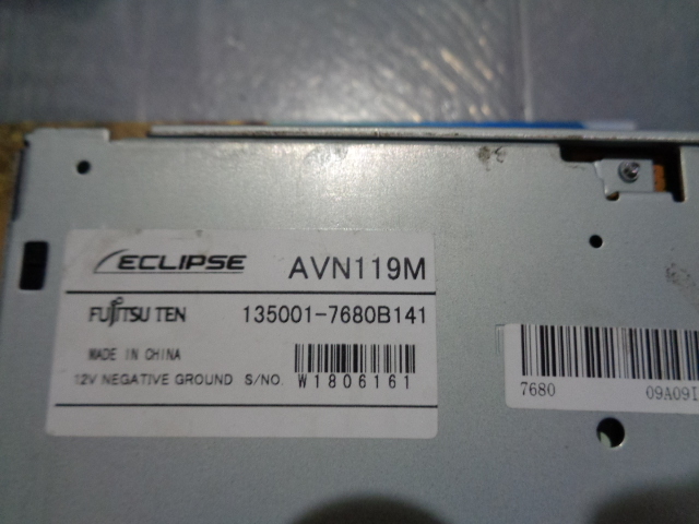 Yahoo!オークション - [L17] ③ イクリプス メモリ ナビ ワンセグ AVN1...