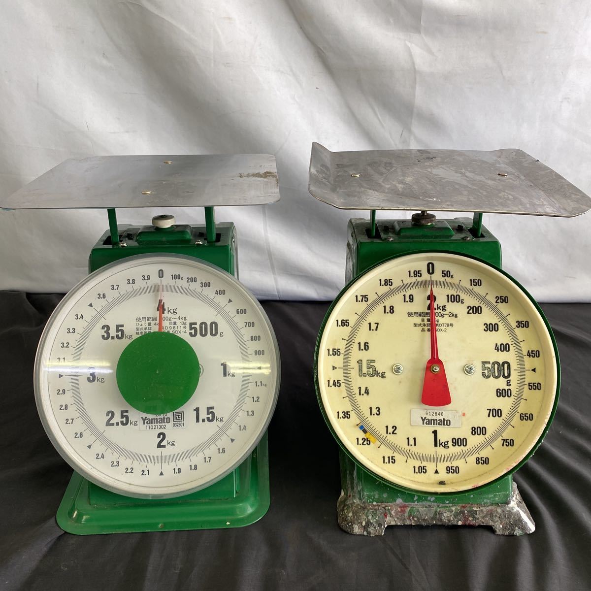 Yahoo!オークション - 中古 Yamato/ヤマト スケール 2点セット 4kg 2k...