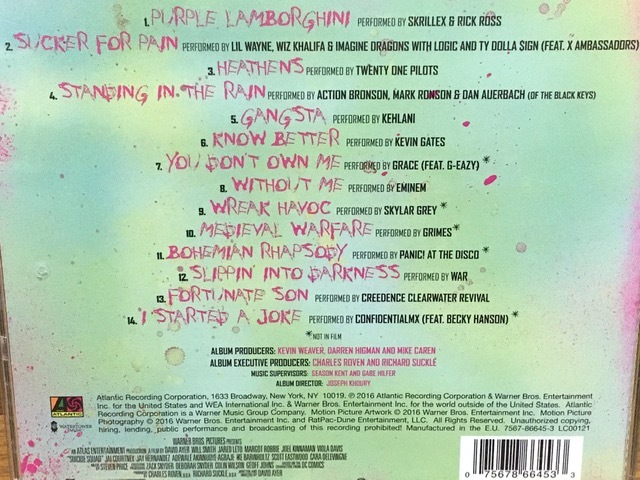 Yahoo オークション Suicide Squad The Album サウンドトラック 名作