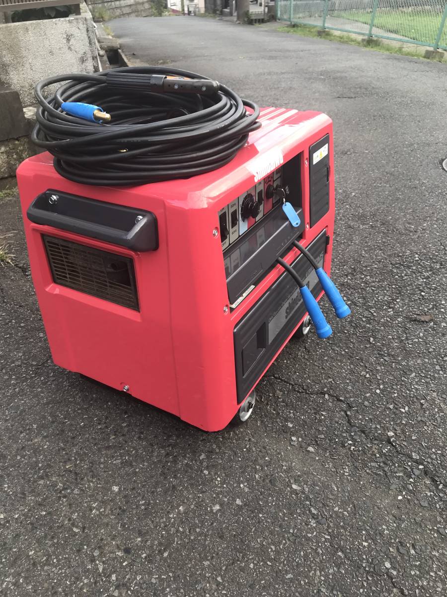 Yahoo!オークション - 新ダイワ エンジン溶接機EGW151MS 20メートル 溶...