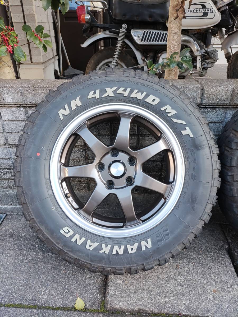 Yahoo!オークション - 215/70R/16 NANKANG FT9 114.3 5穴 インセット+3...