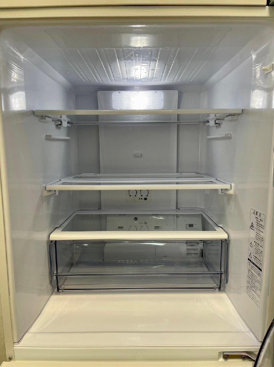 大阪/岸和田発 AQUA 3ドア冷凍冷蔵庫 272L AQR-27J W 2020年製 右開き 幅600mm 耐熱100℃テーブル ユニバーサルデザイン(中古)のヤフオク落札情報