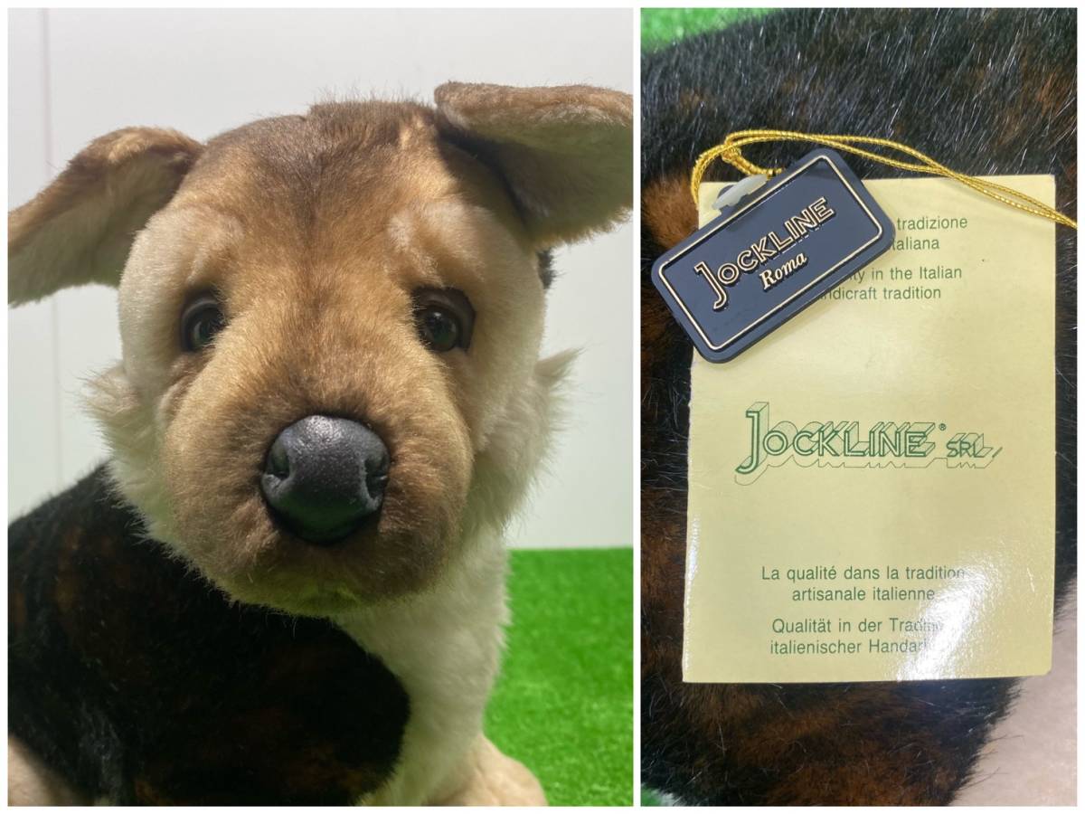 Yahoo!オークション - 15-100 ジョックライン ぬいぐるみ 犬 シェパー...