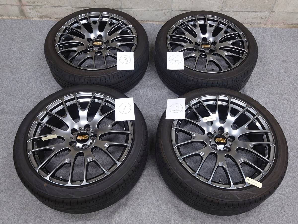 Yahoo!オークション - BBS RN RN107 20インチ 鍛造 PCD114.3 8.5J +38 ...