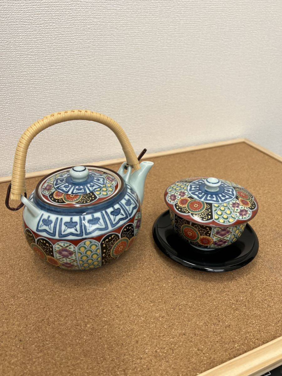 Yahoo!オークション - 【2527】有田焼 急須 茶器 5客セット