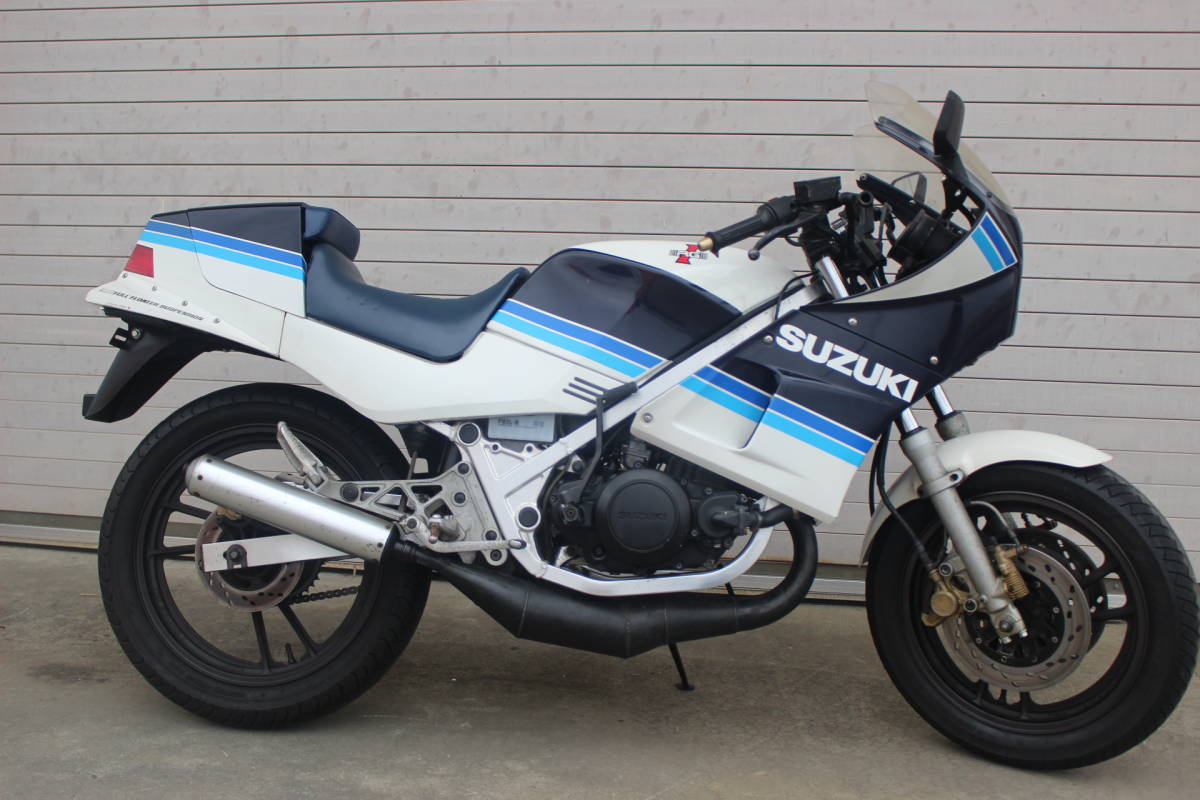 Yahoo!オークション - 最終出品 初期型RG250ガンマ GJ21A 実働車 ノー...