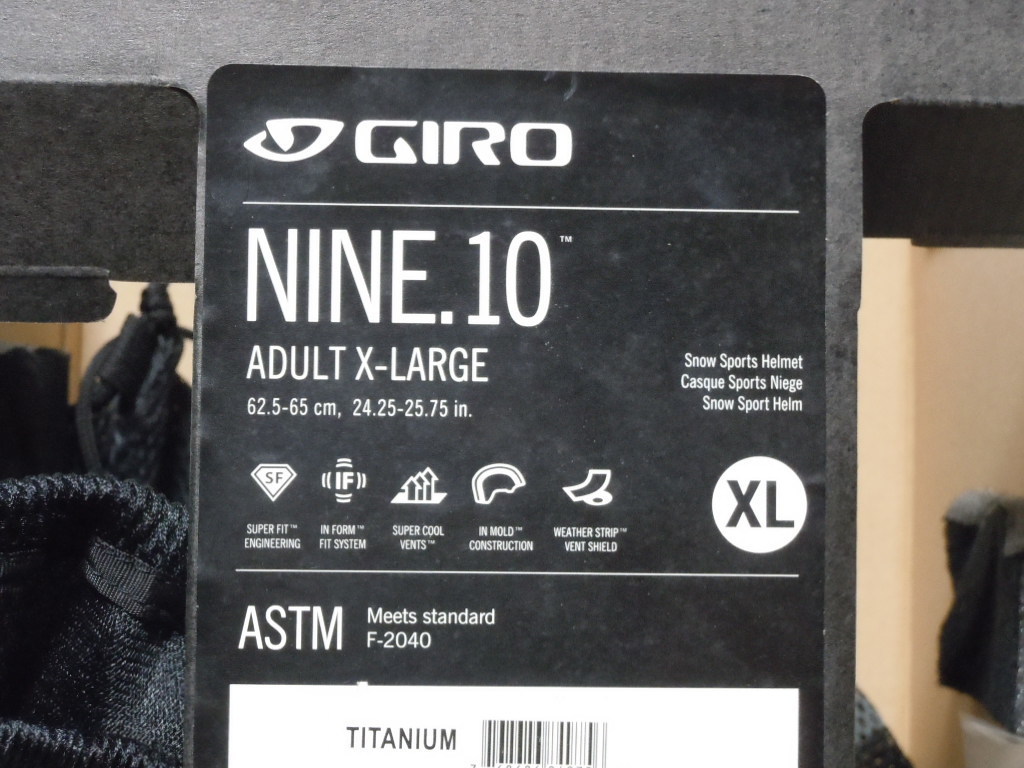 Yahoo!オークション - GIRO NINE.10 XL 中古 訳アリ