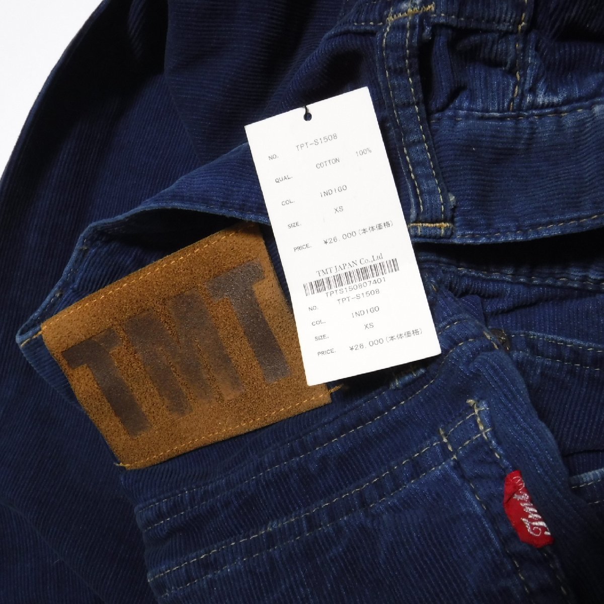 Yahoo!オークション - CC966 TMT ティーエムティー 新品 インディゴ染...
