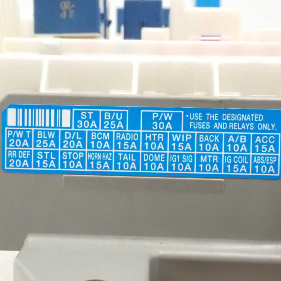 Yahoo!オークション - 平成24年 アルトラパン HE22S 純正 室内ヒューズ...